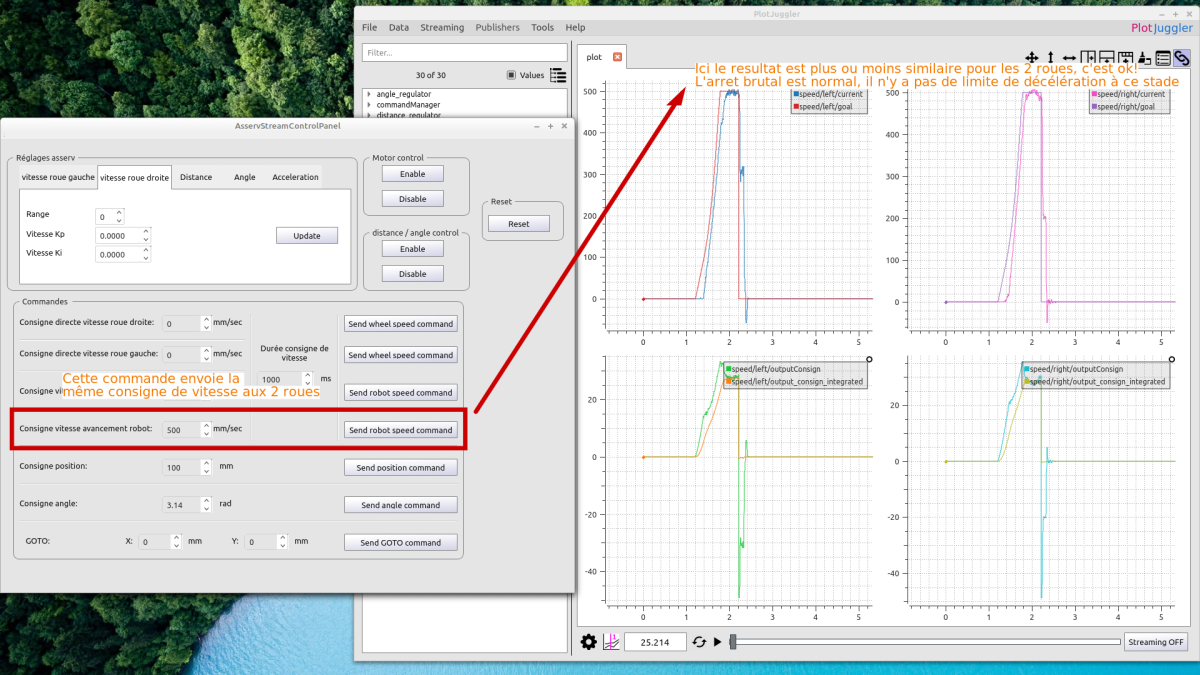 Instancier et régler l’asservissement de son robot autonome – PM-ROBOTIX